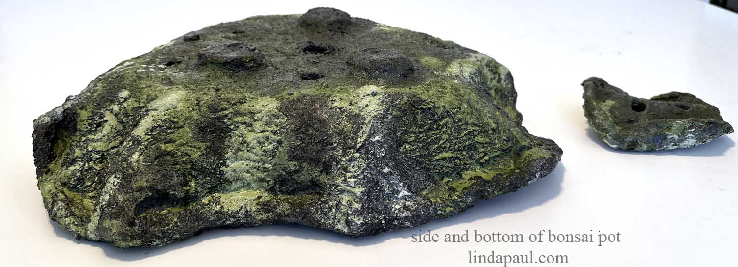 Bonsai Pots for sale by Colorado artist Linda Paul - handmade